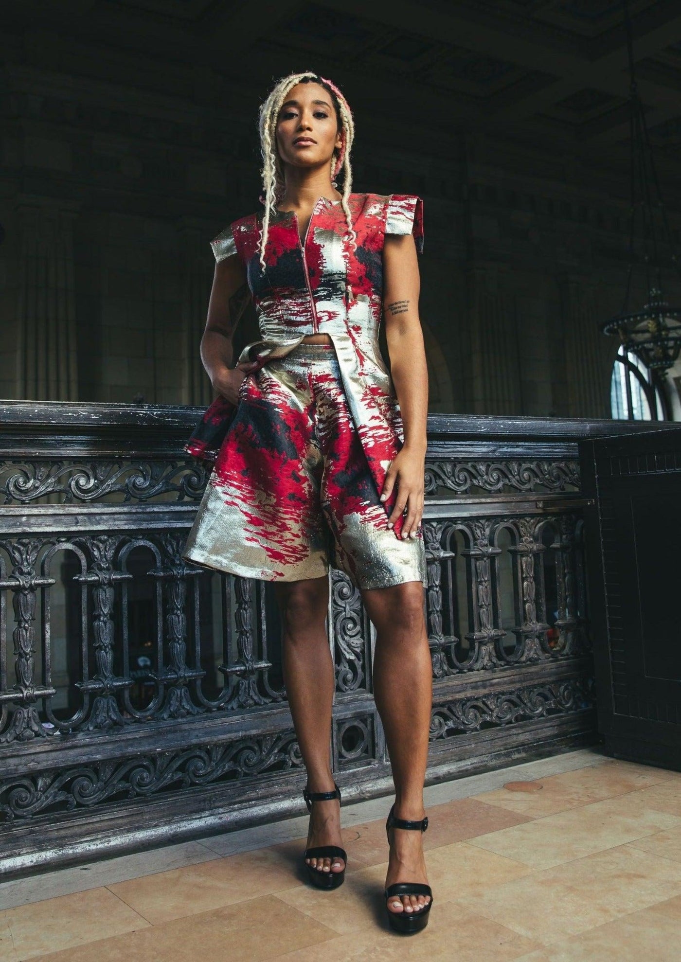 Ola Shorts for Women | Chic African-Inspired Shorts | KAHINDO